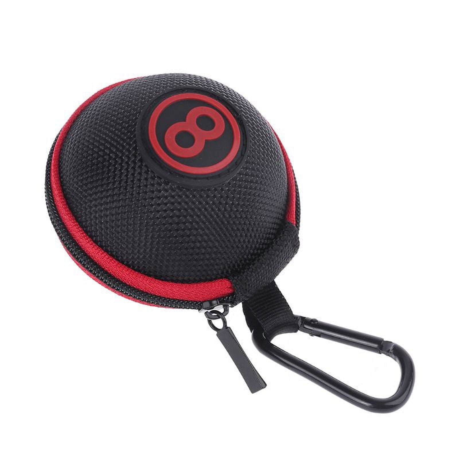 ZUARFY Portable Billiard Cue Ball Bag Carrying Pool Training Balls Case ...