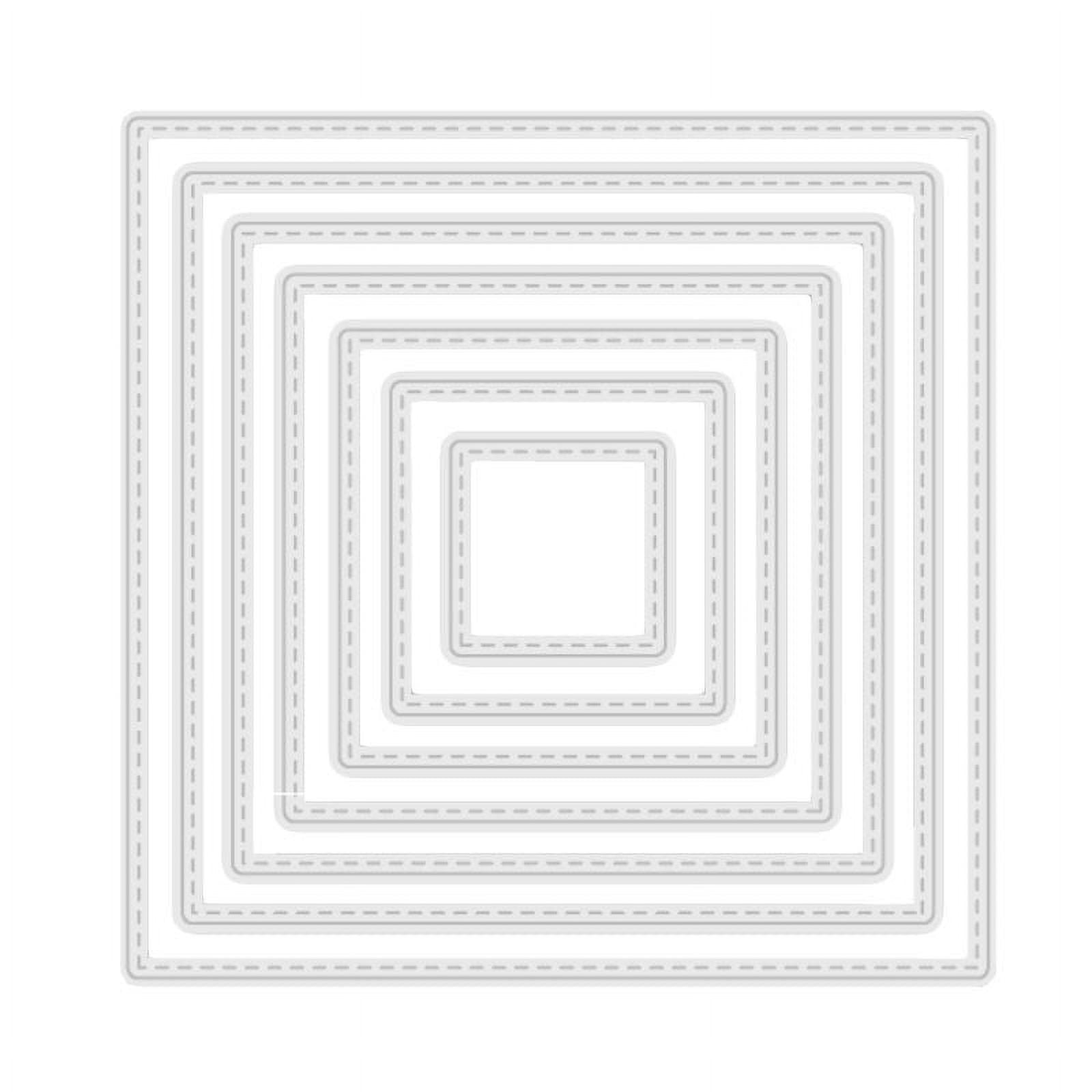 ZUARFY Square Background Dies Craft Die Metal Cutting Dies Cut For DIY ...