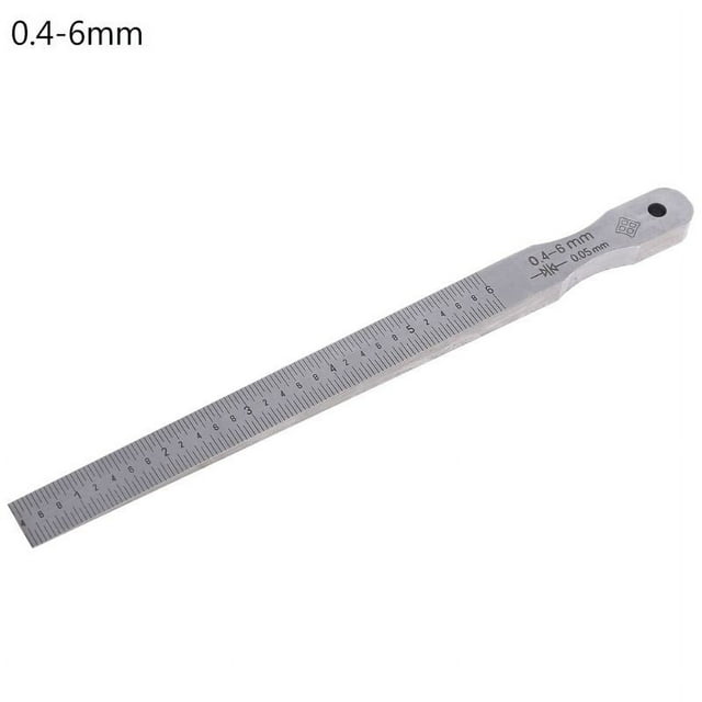 ZUARFY Taper Gauge Gage Welding Wedge Feeler Gauge Feeler Wedge Gauge ...