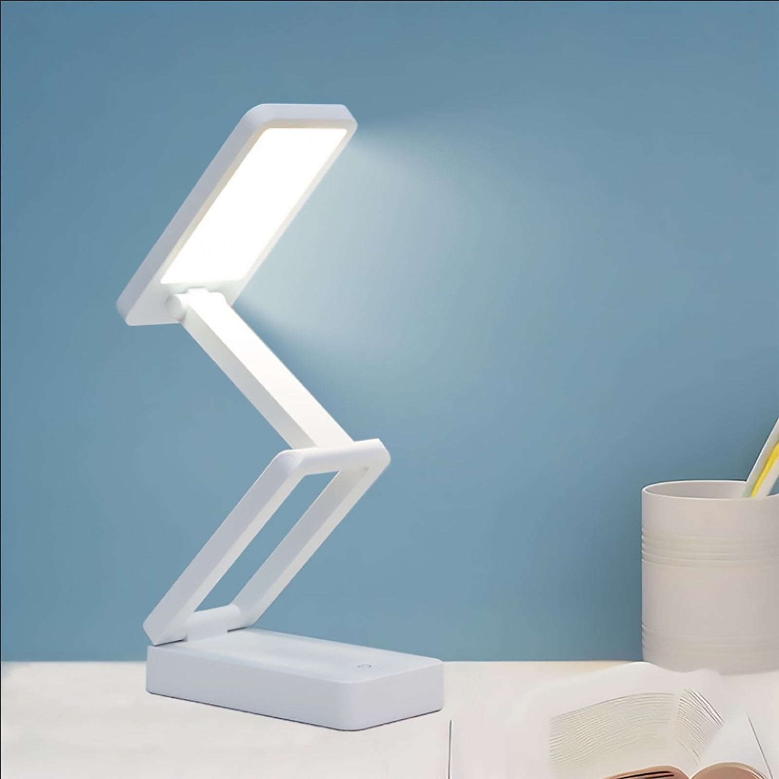 ZUBKTE Bedroom Table Lamps Student Learning Eye Care Portable Large ...