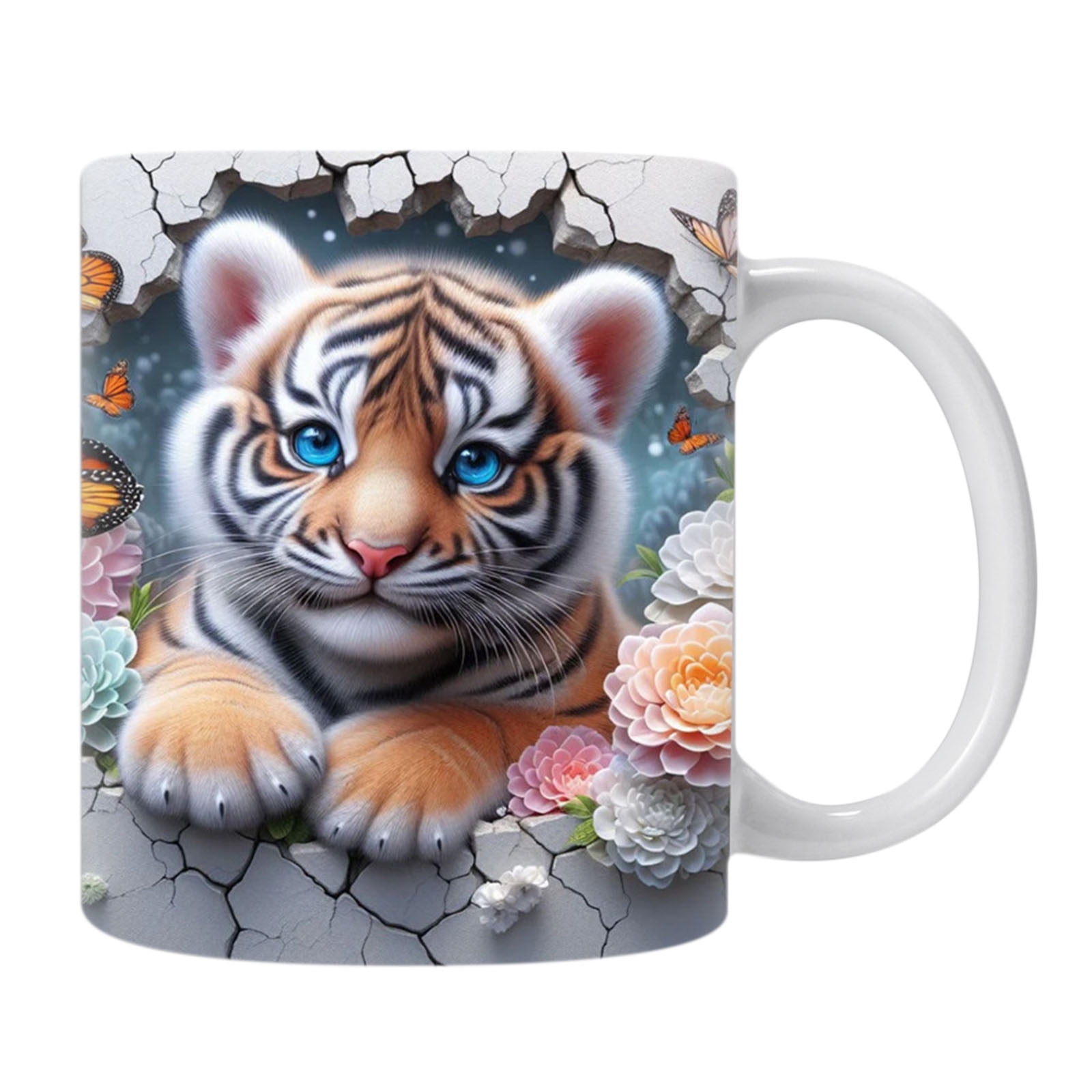 ZUBKTE Cute Mugs Fashionable Cup Ceramic Cup Multifunctional Mug ...