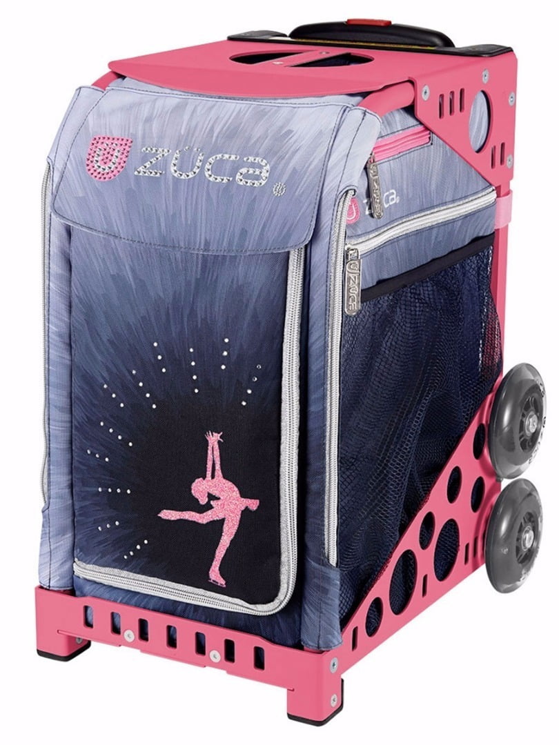 Zuca Ice Dreamz Luggage Suitcase, Adult Carry Trolley with Pink Frame ...