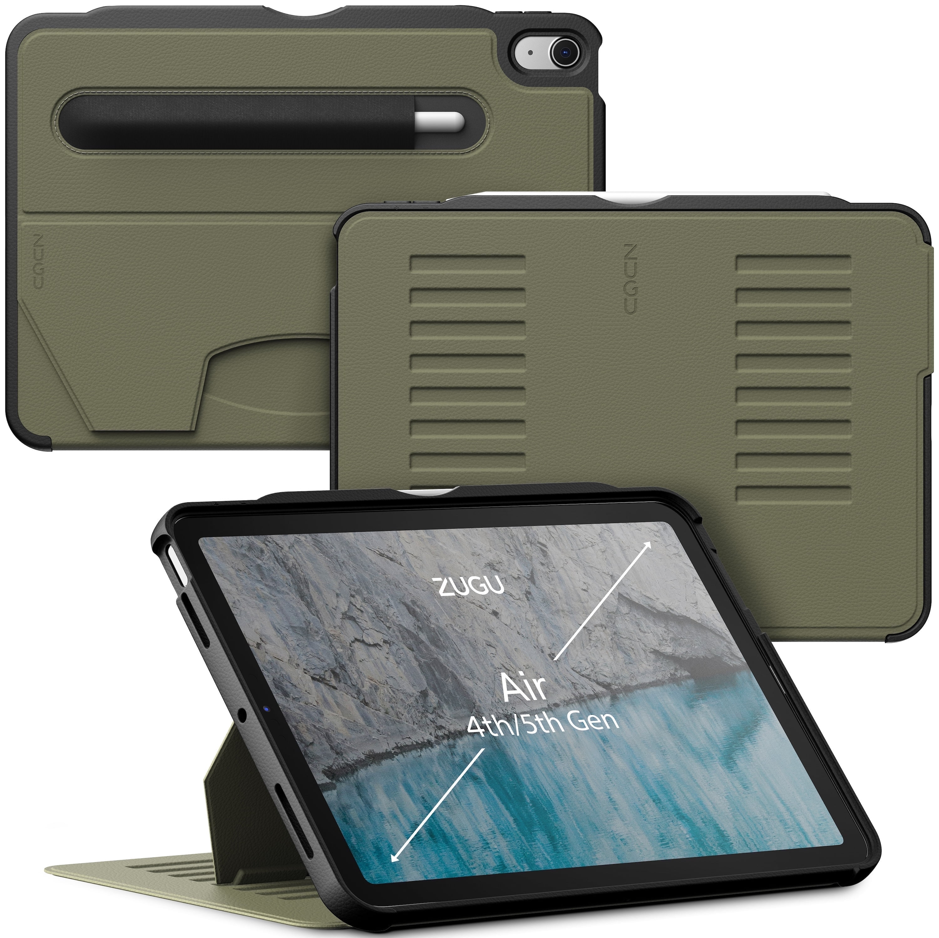 ZUGU CASE for iPad Air 11 (M2/M3) 2024/2025 & iPad Air Gen 4 & 5 10.9 ...