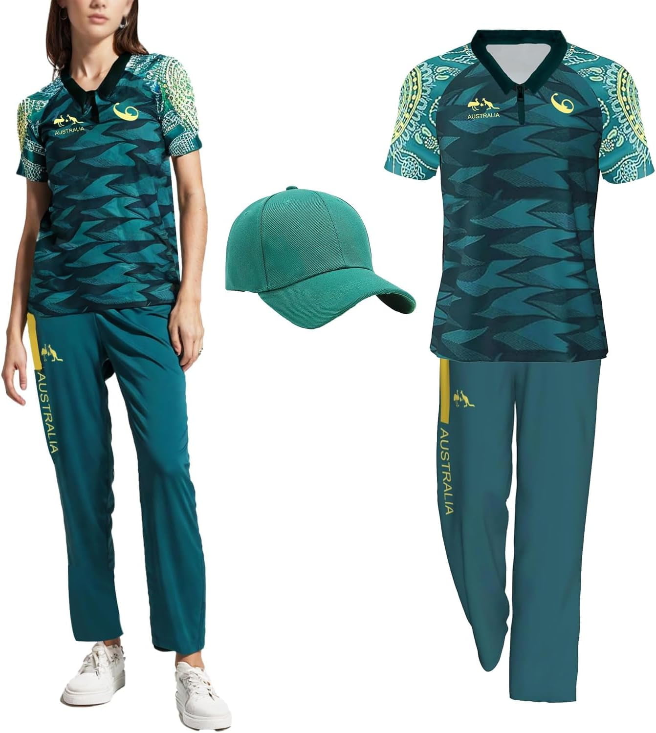 ZUITEH 3PCS Australian Raygun Breakdancing Costume Break Dancer Outfit ...