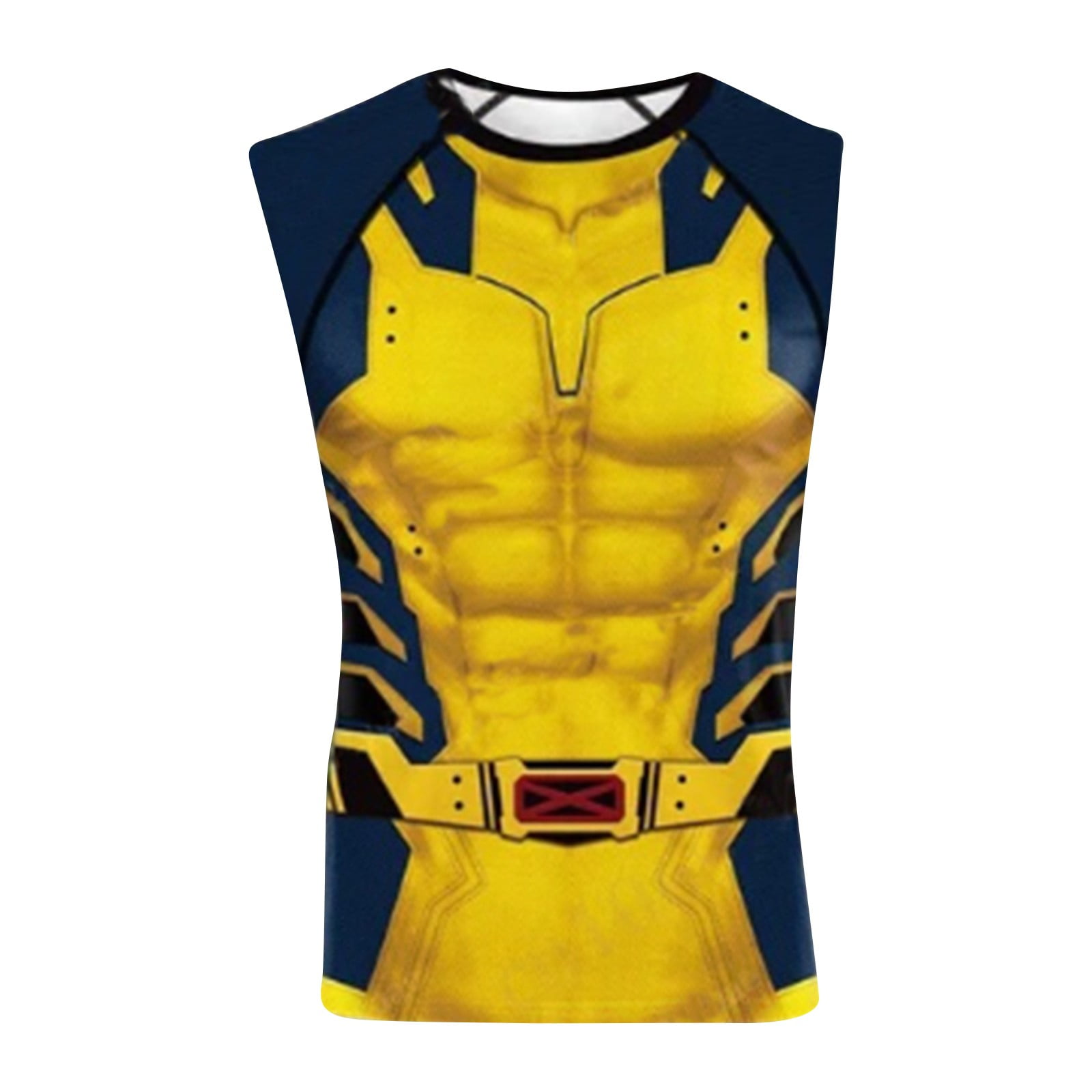 ZUITEH Adults Halloween Costume, Deadpool & Wolverine Best Friends T ...