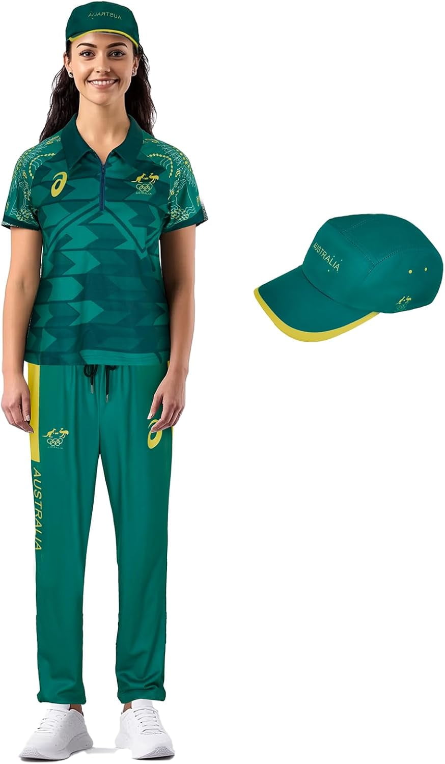 ZUITEH Australian Break Dancer Costume Raygun Outfit, 3PCS Australian ...