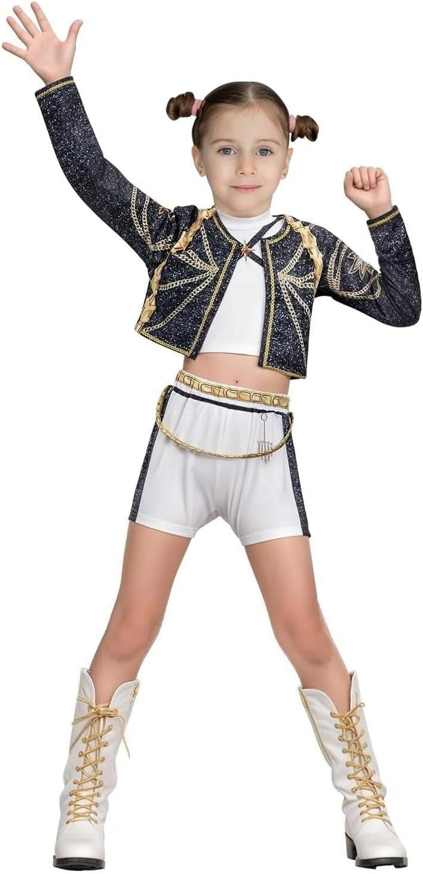 ZUITEH Demon Hunters Costume Rumi Zoey Mira Cosplay Costume For Girls ...