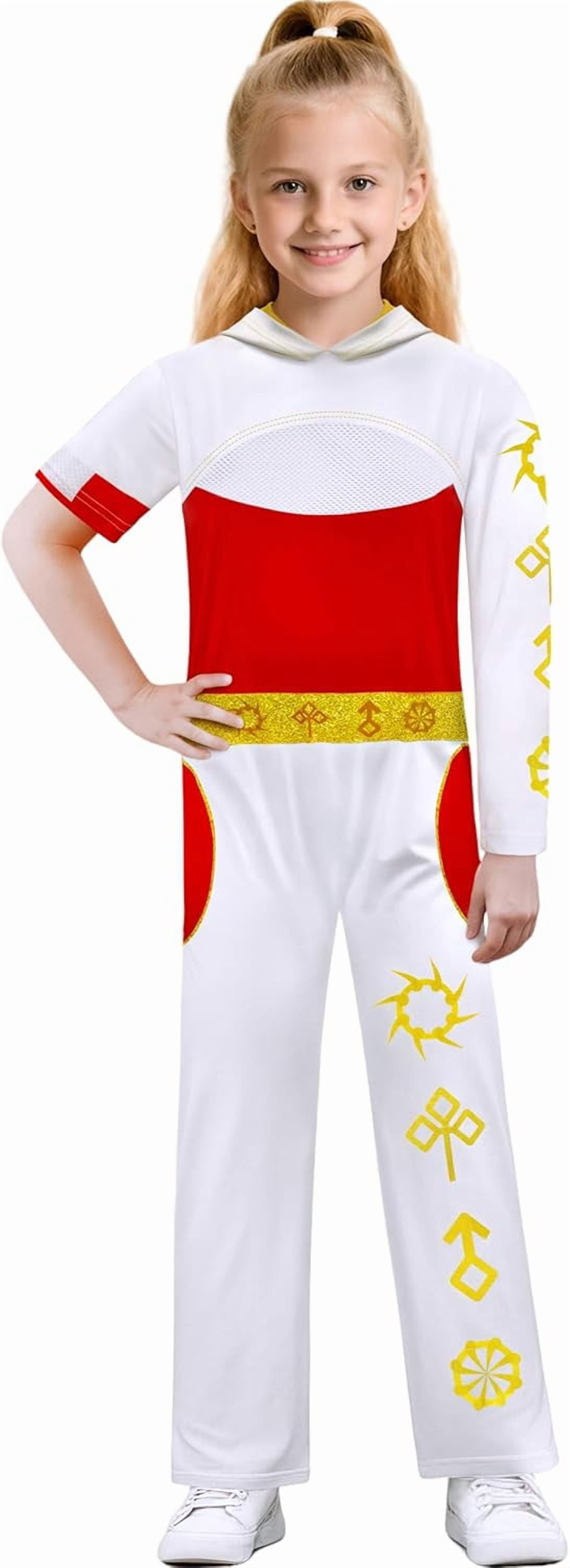 ZUITEH Girls Zombies Costume, Little Kids Nova Halloween Cosplay 1PCS ...