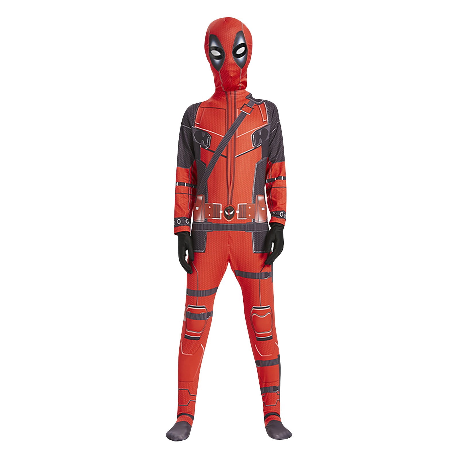 ZUITEH Halloween Superhero Spider Jumpsuit Suit, Spider Cosplay Costume ...