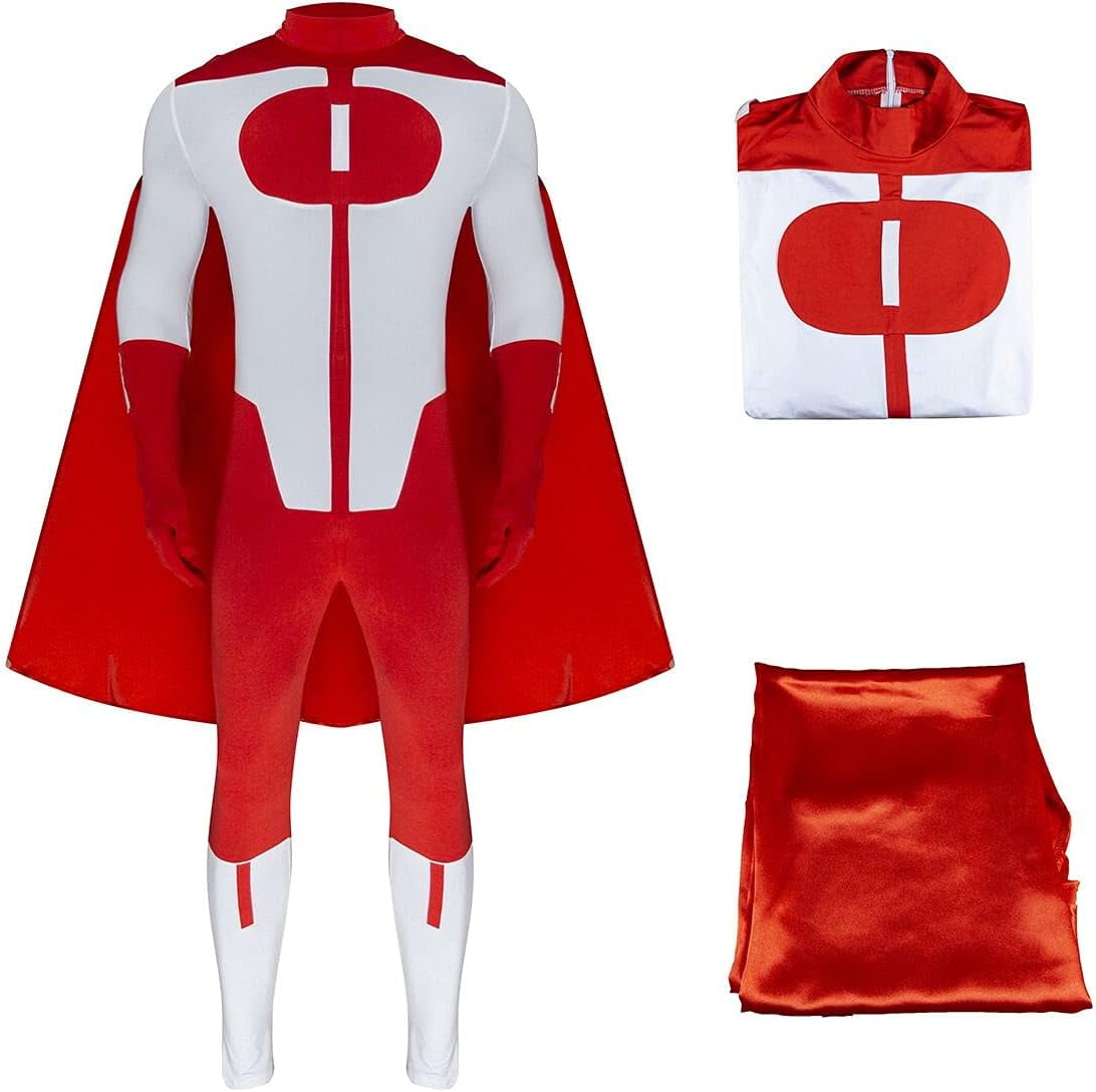 ZUITEH Invincible Cosplay Costume, Omni-Man Cosplay Costume Jumpsuit ...