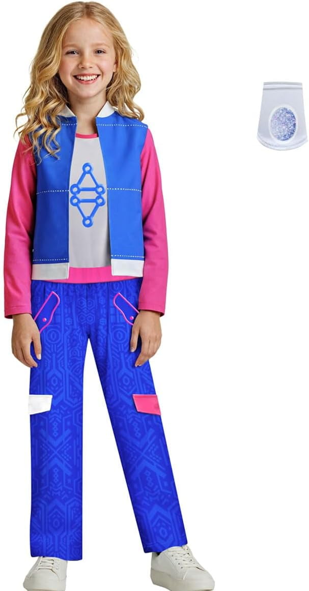 ZUITEH Kids Girls Zombies Character Outfits Party Costume, Zombies 4 ...