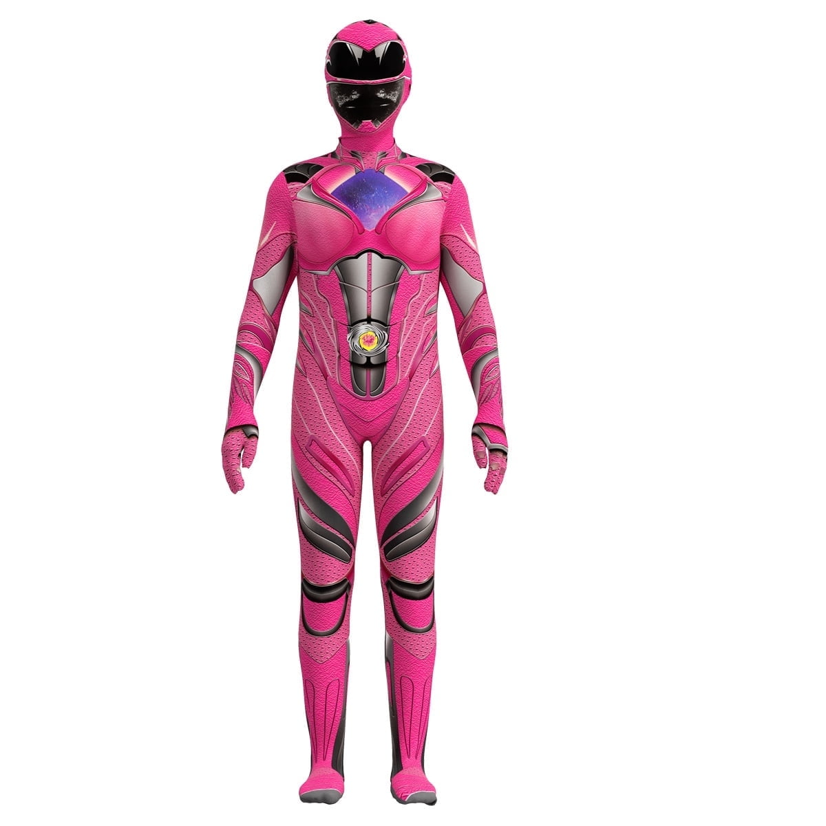 ZUITEH Power Rangers Cosplay Kids Jumpsuit Fancy Dress Costume ...
