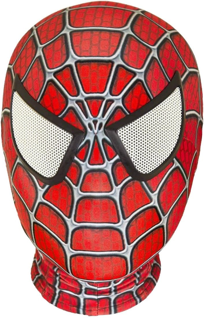 ZUITEH Spider Masks - Adult Mask 3D Printing Lycra Spider Masks Cosplay ...
