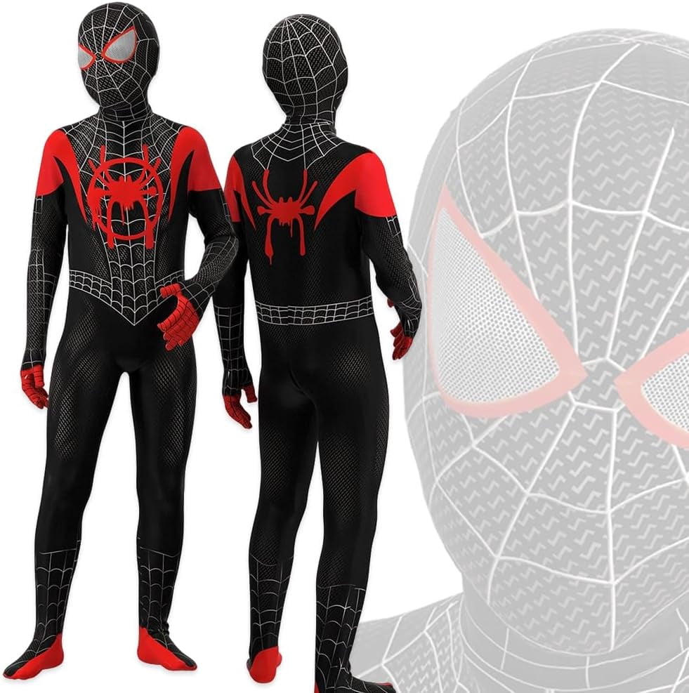 ZUITEH Spider Superhero Man Homecoming Costume, Classic Boys Spider ...