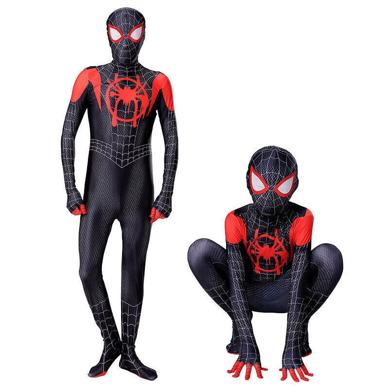 ZUITEH Superhero Kids Adults Bodysuit Costumes Halloween Cosplay ...