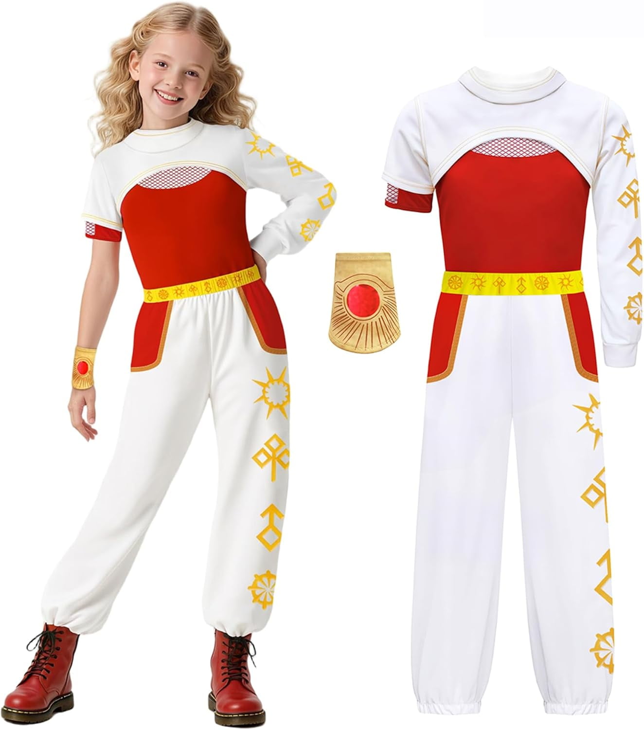 ZUITEH Zombies 4 Costumes for Girls, Kids Girls Zombies Nova Outfits ...