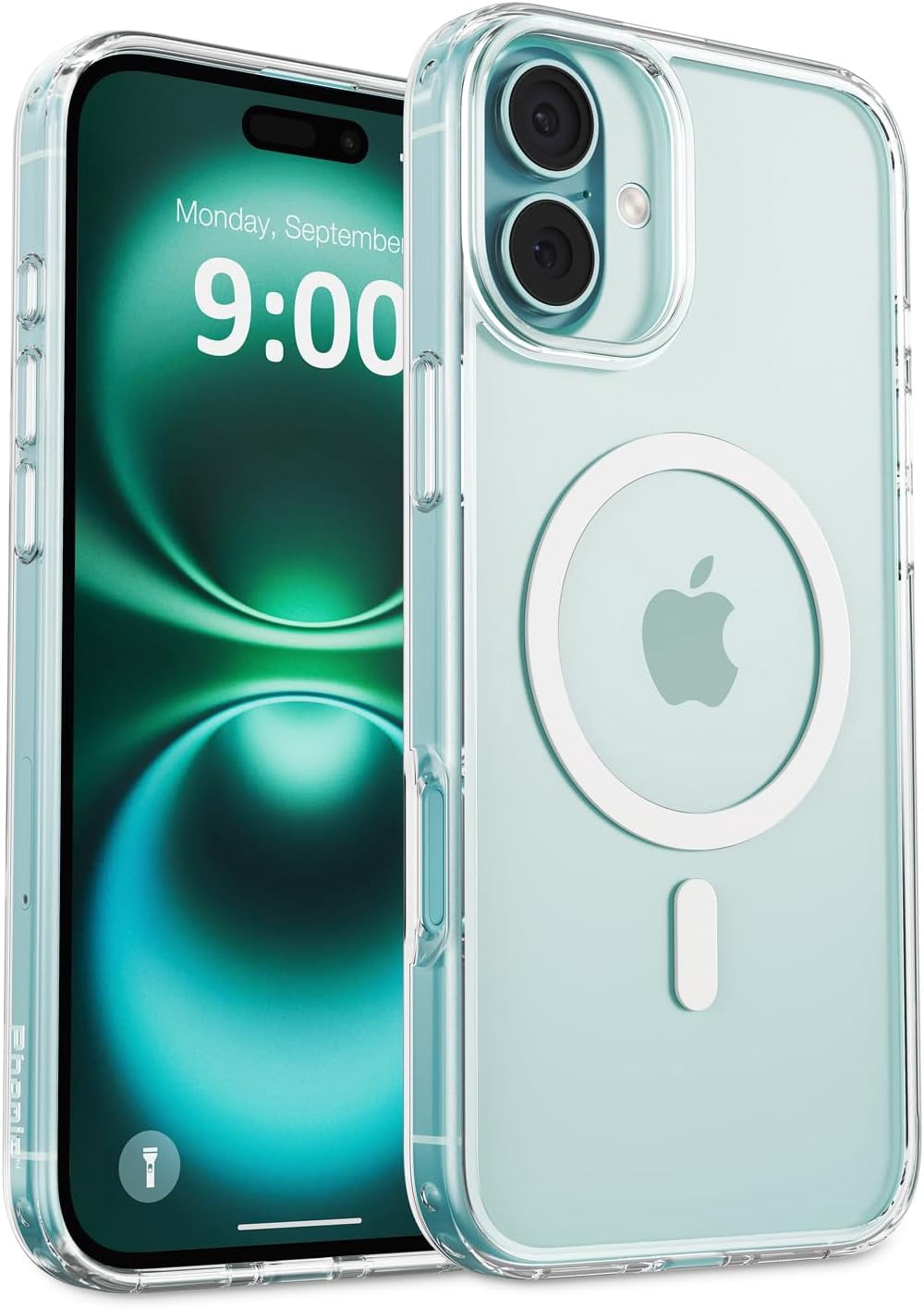 ZUKKASHAN Crystal Hybrid For iPhone 16 Case, MagSafe Compatible [Strong ...