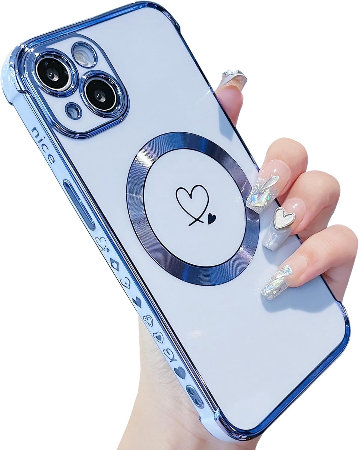 ZUKKASHAN Magnetic Case for iPhone 14 Plus, [Compatible with MagSafe ...