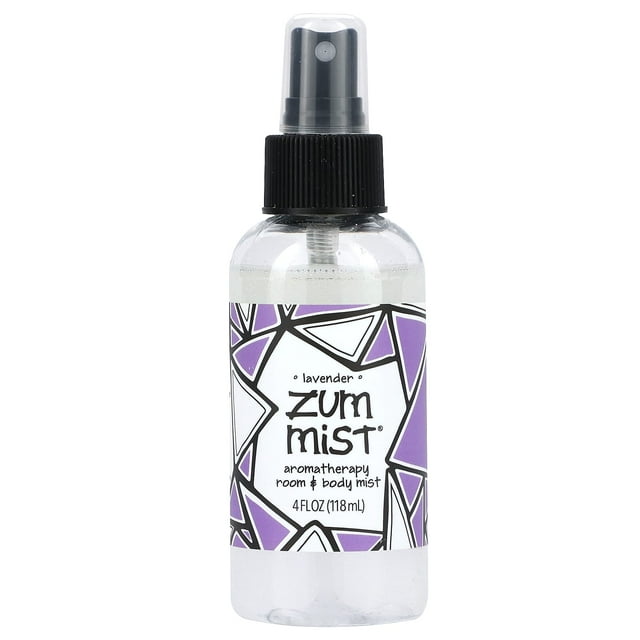 ZUM, Zum Mist, Aromatherapy Room & Body Mist, Lavender, 4 fl oz Pack of ...