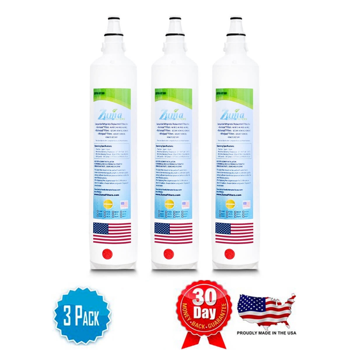 ZUMA Brand , Water Filters , Model # ZWFZ1-RF750 , Compatible with ...