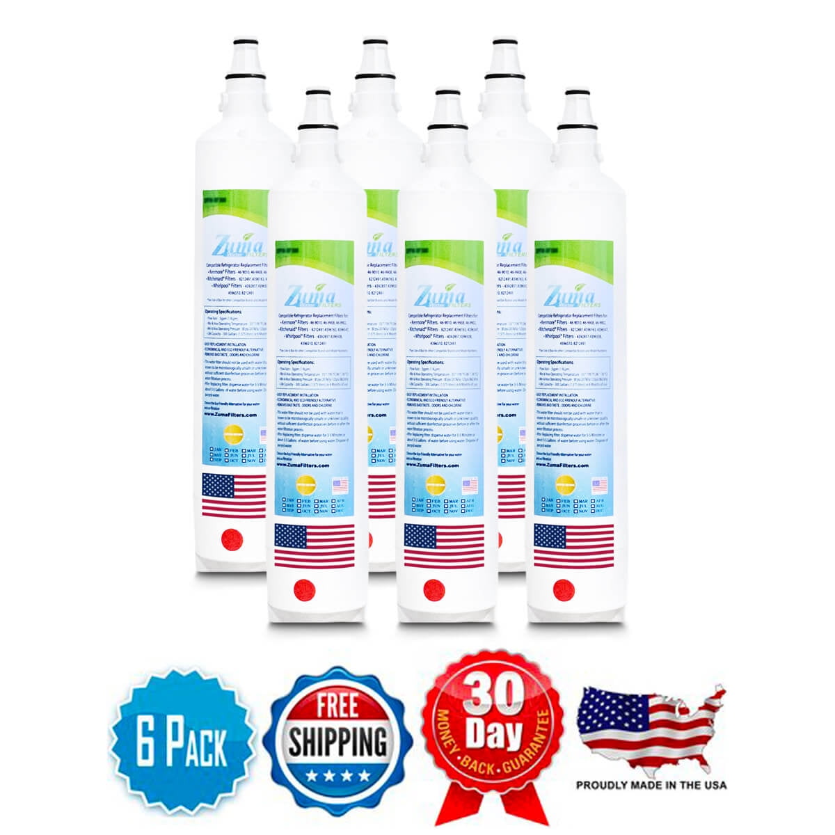 ZUMA Brand , Water Filters , Model # ZWFZ1-RF750 , Compatible with ...