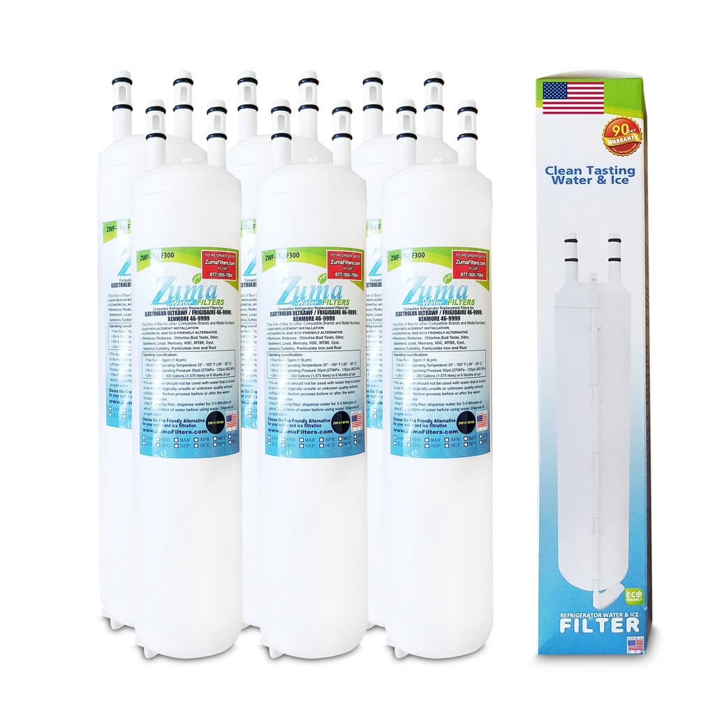 ZUMA Eco-Friendly Water/Ice Filter, Model ZWFE1-RF300, Compatible with ...