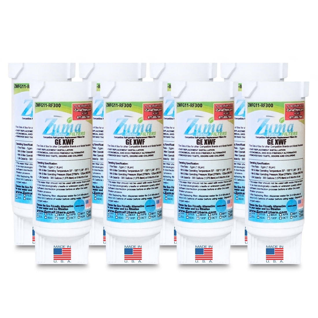 ZUMA Brand , Water and Ice Filter , Model # ZWFG11-RF300 , Compatible ...