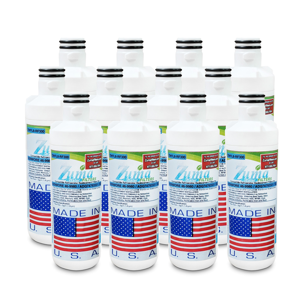 ZUMA Brand , Water and Ice Filter , Model # ZWFL8-RF300 , Compatible ...