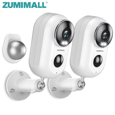 LongPlus Wireless Outdoor Security Camera,Battery-Powered,WiFi,Night ...