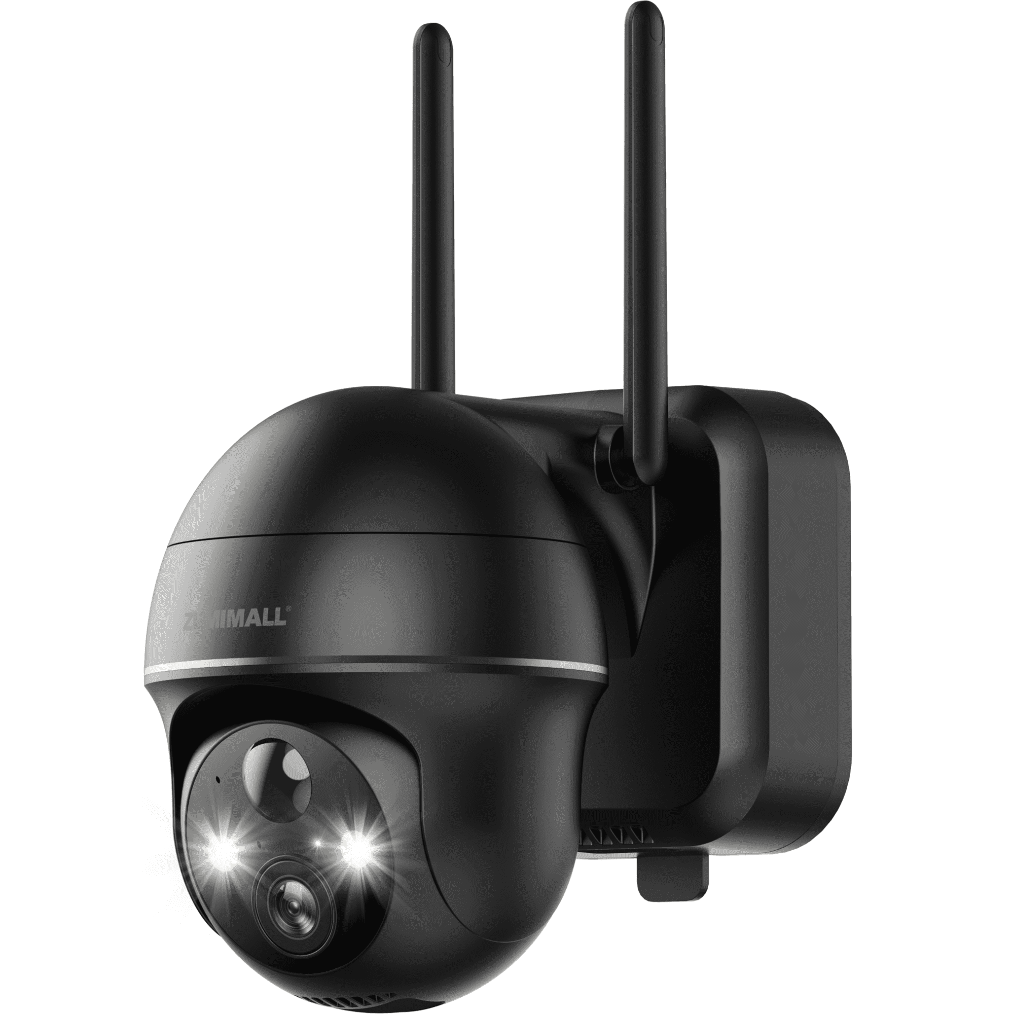 ZUMIMALL Wireless Outdoor with 360° PTZ, 3MP Surveillance Camera with ...