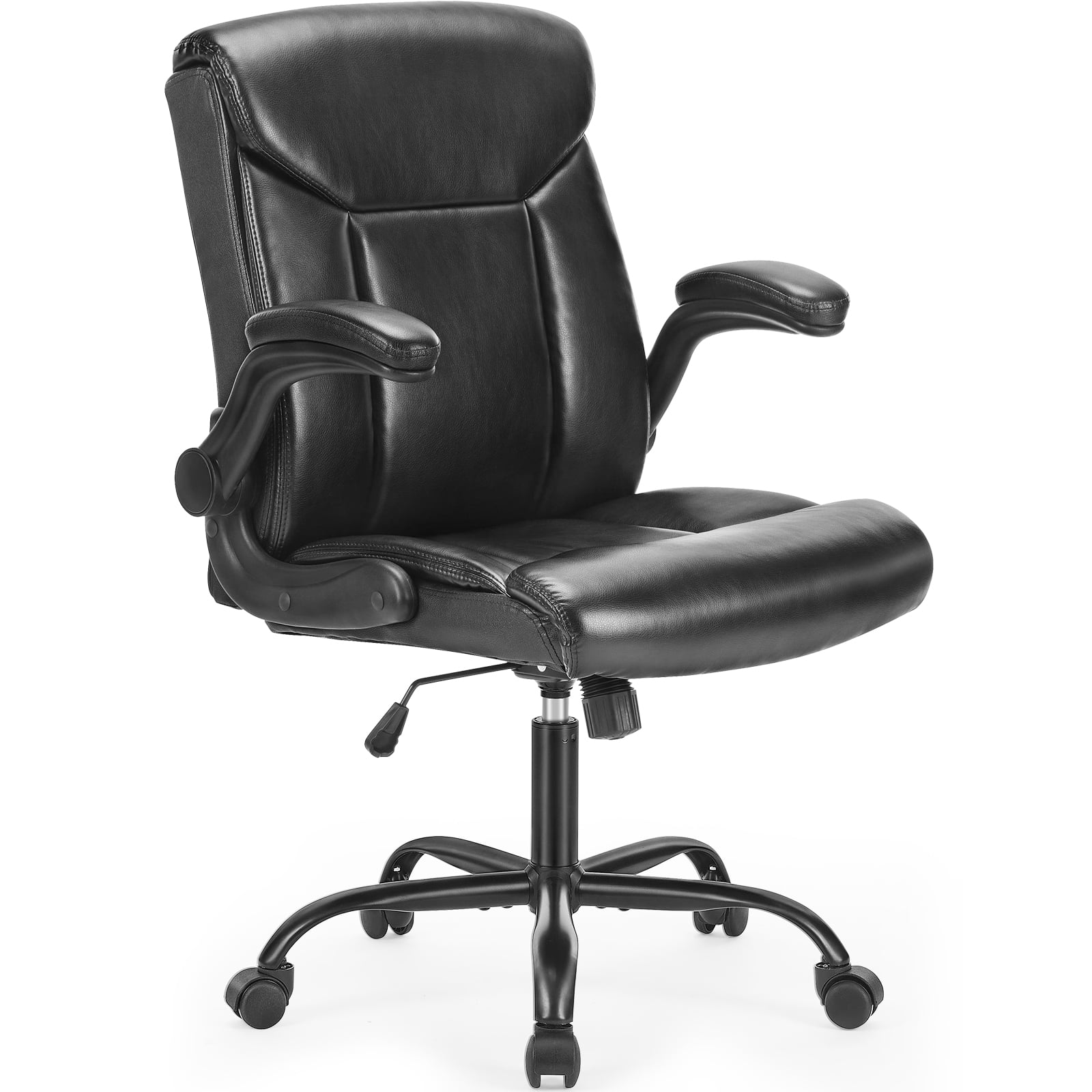 ZUNMOS Desk Chair, Office Chair Ergonomic Mid Back Computer Executive ...