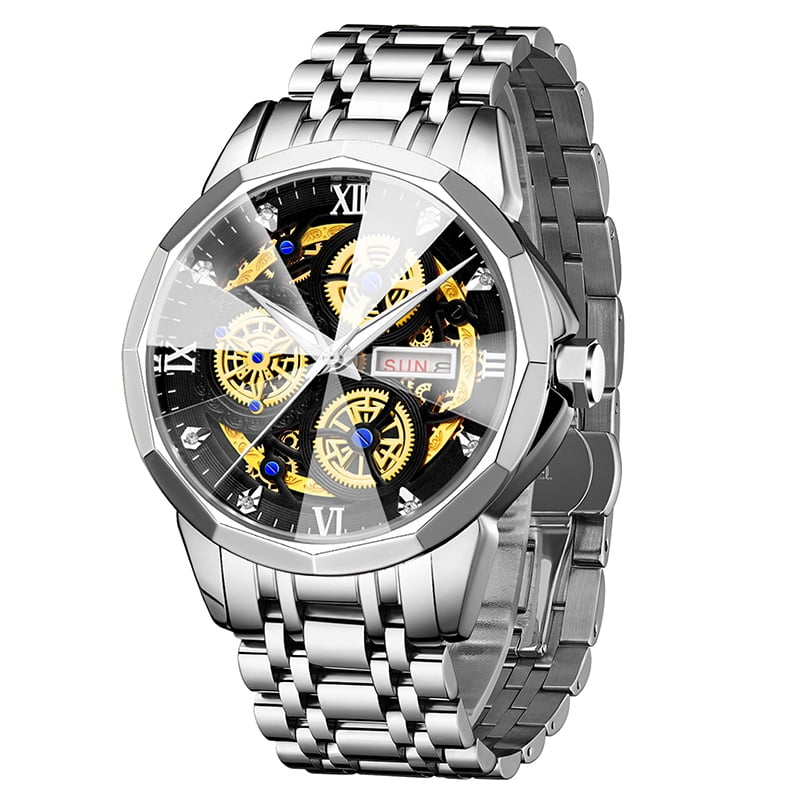 ZUNPAI Watches for Men with Luminous Calendar Waterproof, Men's ...