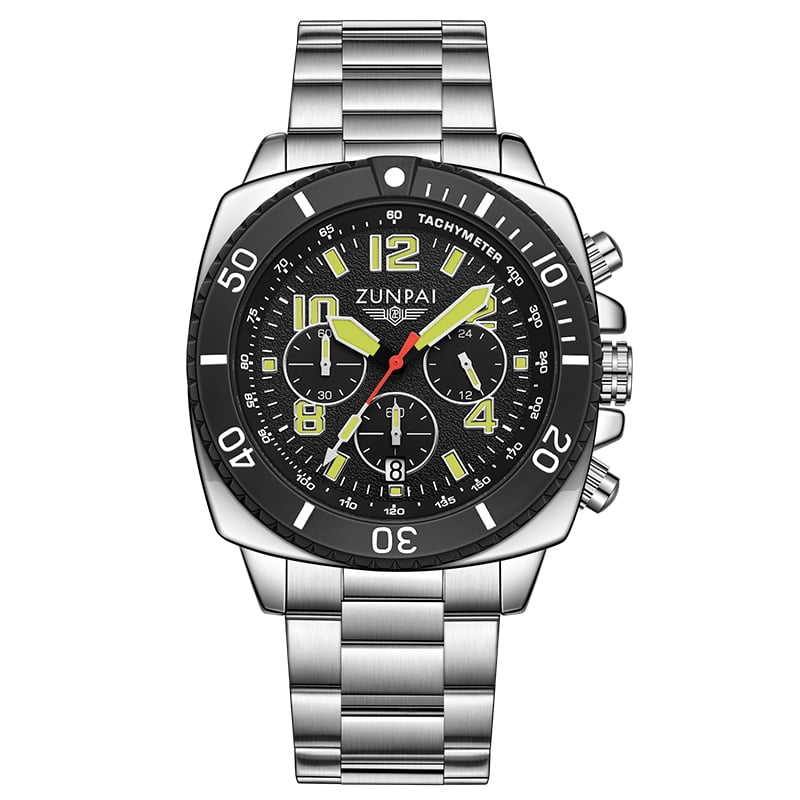 ZUNPAI Watches for Men with Luminous Calendar Waterproof, Men's ...