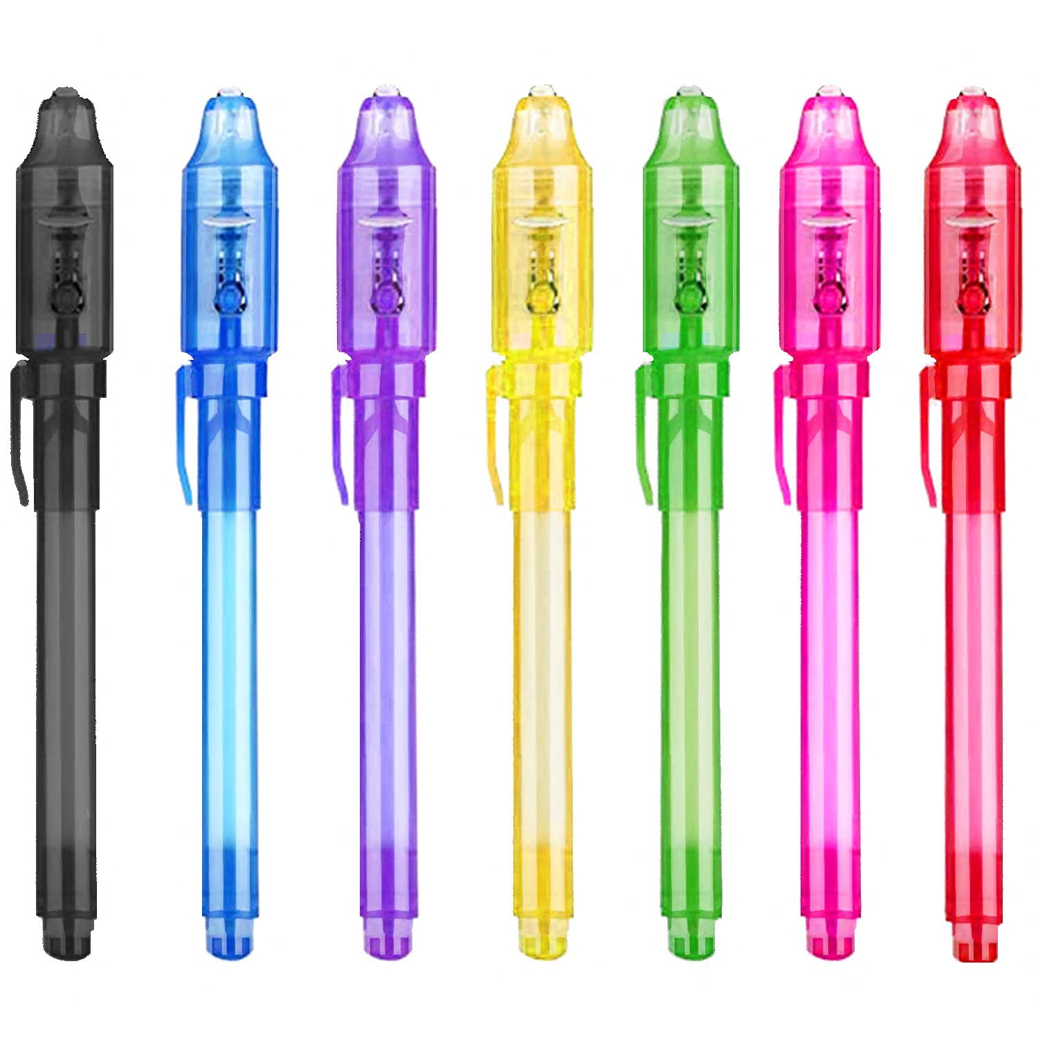 ZUNTENG Invisible Ink Pen,21Pcs Spy Pen,Invisible Disappearing Ink Pen ...
