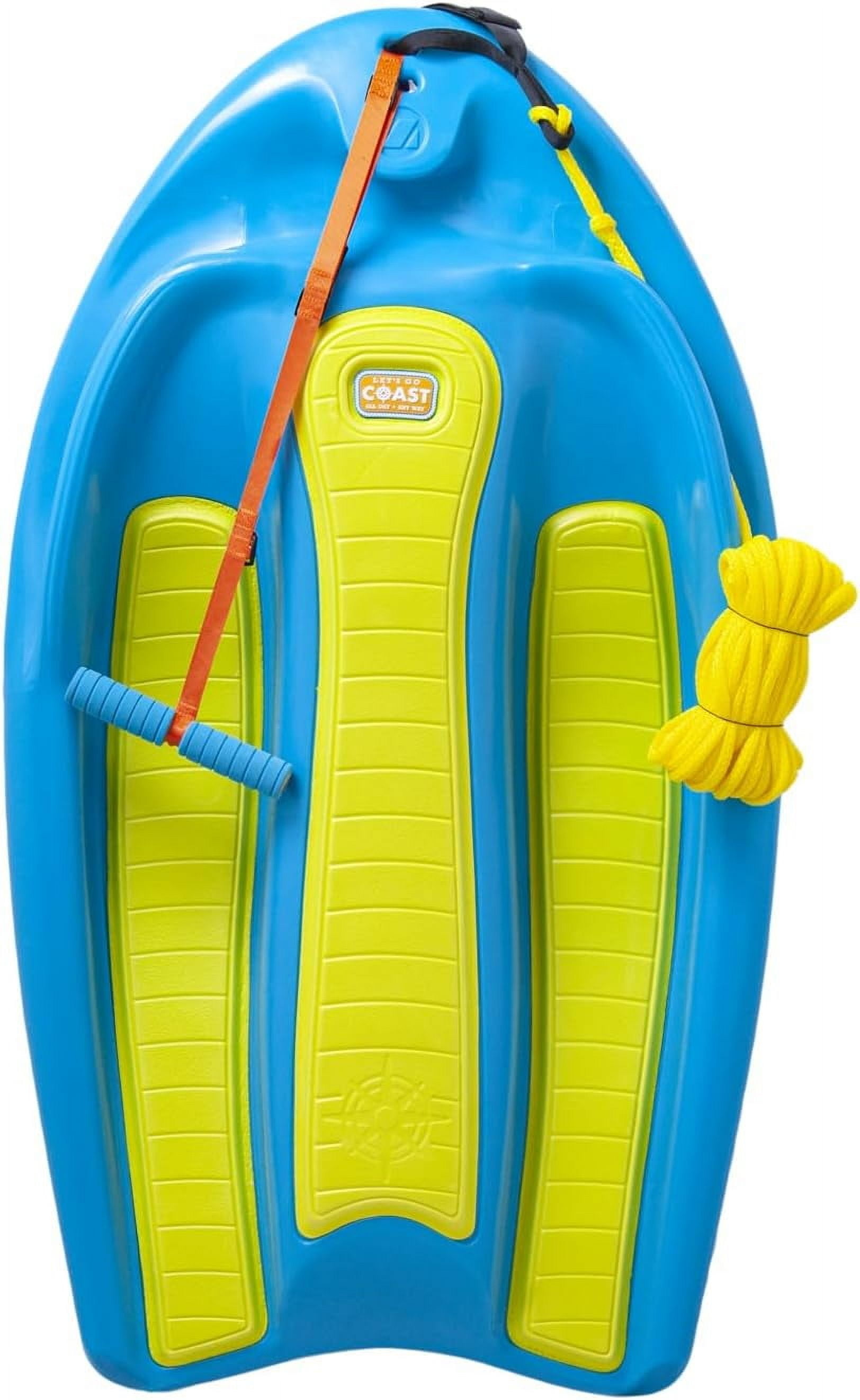 ZUP Coast Board All-in-One Kid's Wakeboard with Rope Handle, Trainer ...