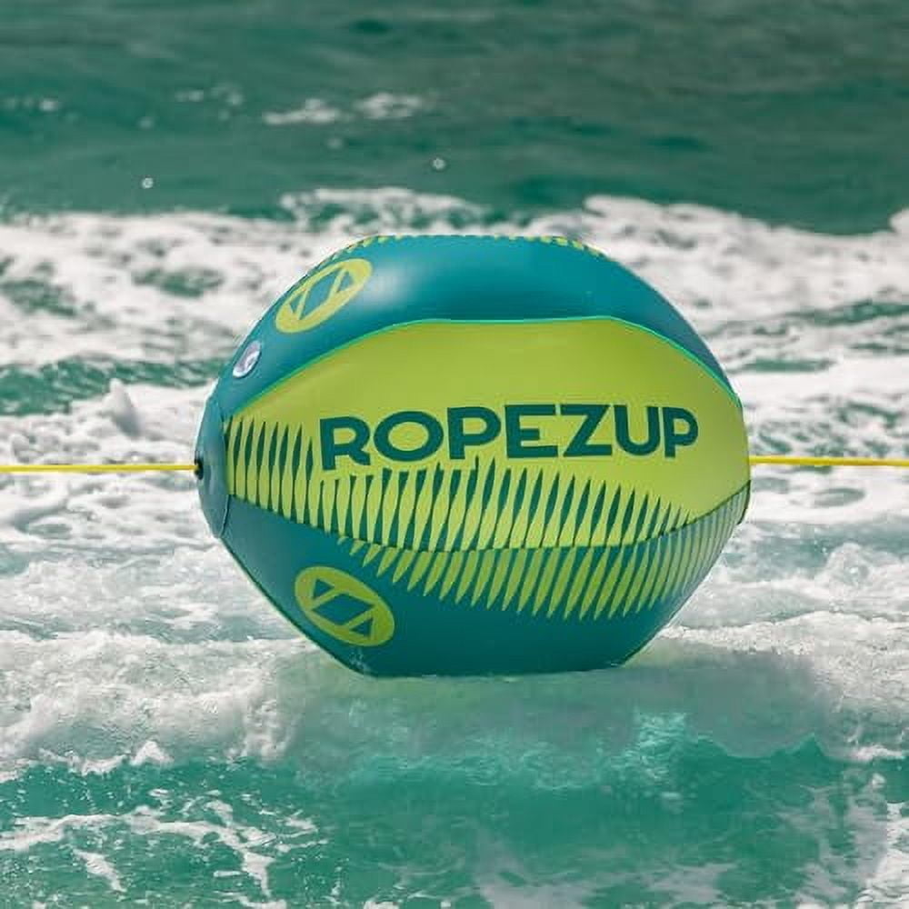 ZUP RopeZUP Tow Assist Ball with 60' Rope for Towable Tubes, Reduces ...