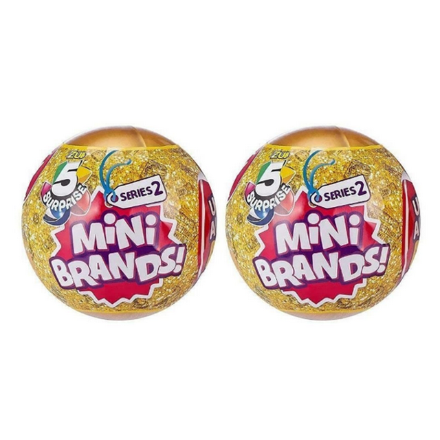 ZURU 5 Surprise Mini Brand Series 2 - 2 Pack Capsule - Walmart.com