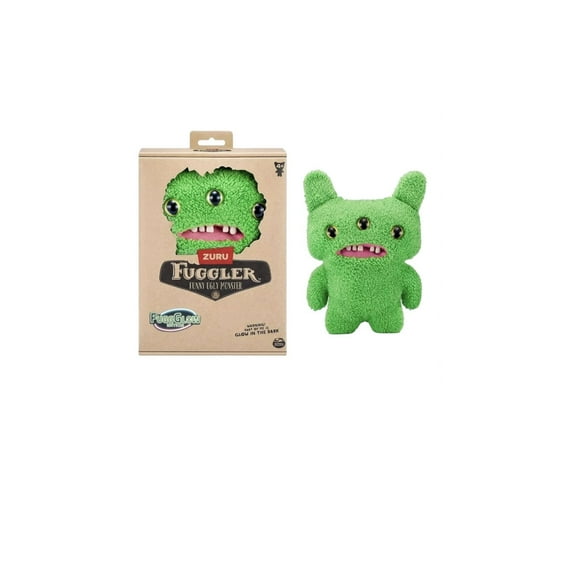 ZURU Fuggler Funny Ugly Monster – FuggGlow Edition Green Plush Toy ...