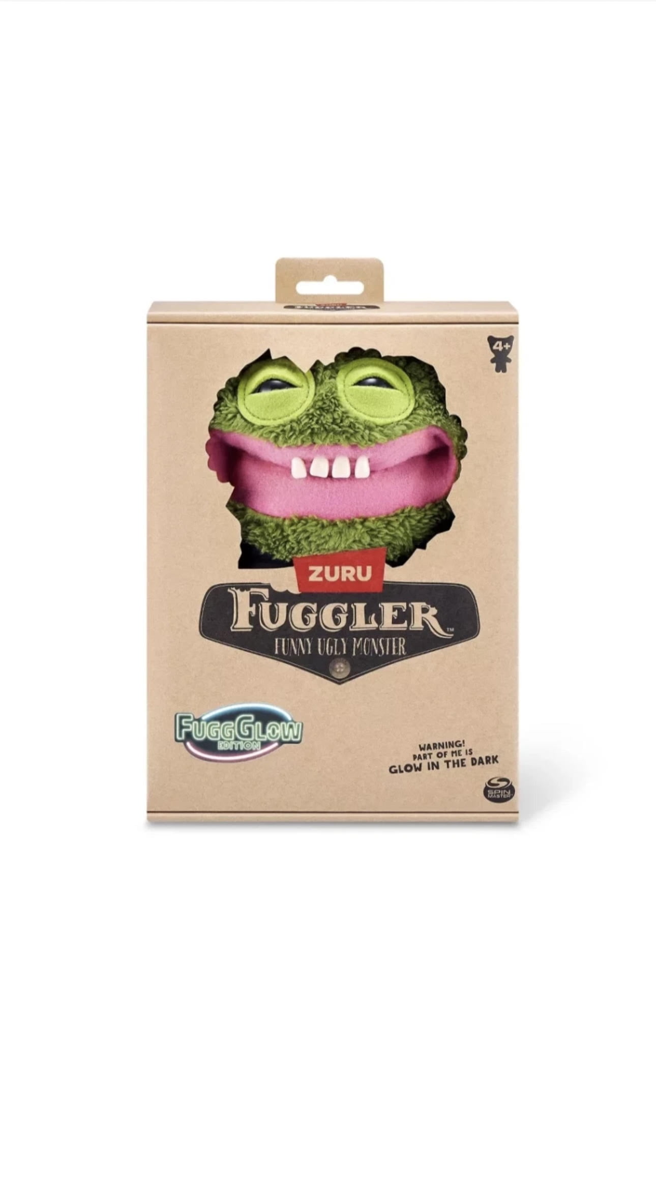 ZURU Fuggler Funny Ugly Monster Plush Green Glow Edition - Walmart.com