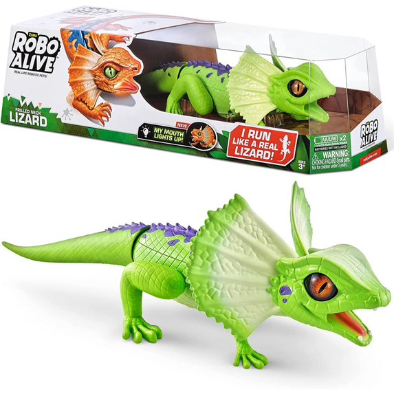 ZURU Robo Alive Battery-Powered Robotic Light Up Interactive Electronic ...