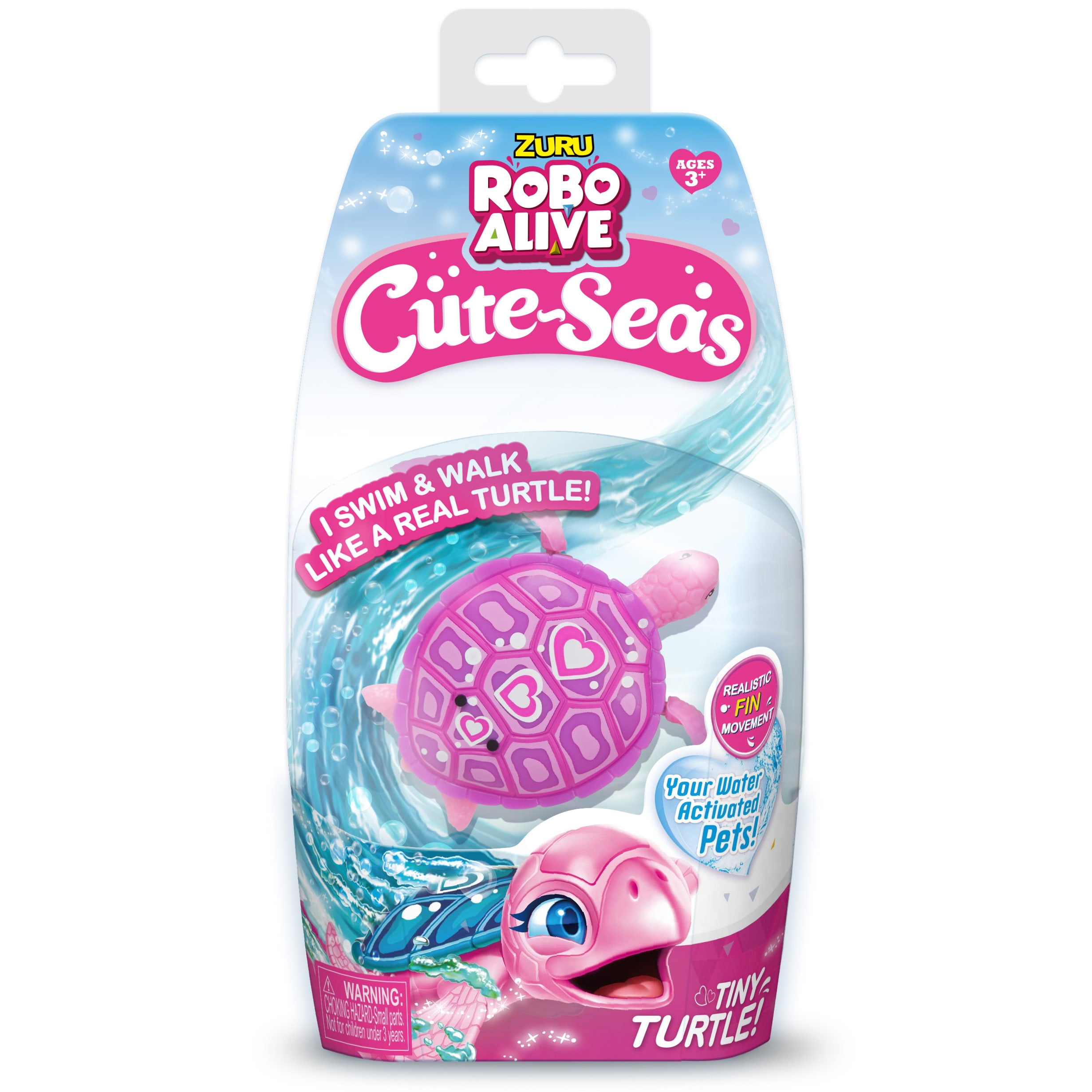 ZURU Robo Alive Cute-Seas Tiny Turtle - Walmart.com