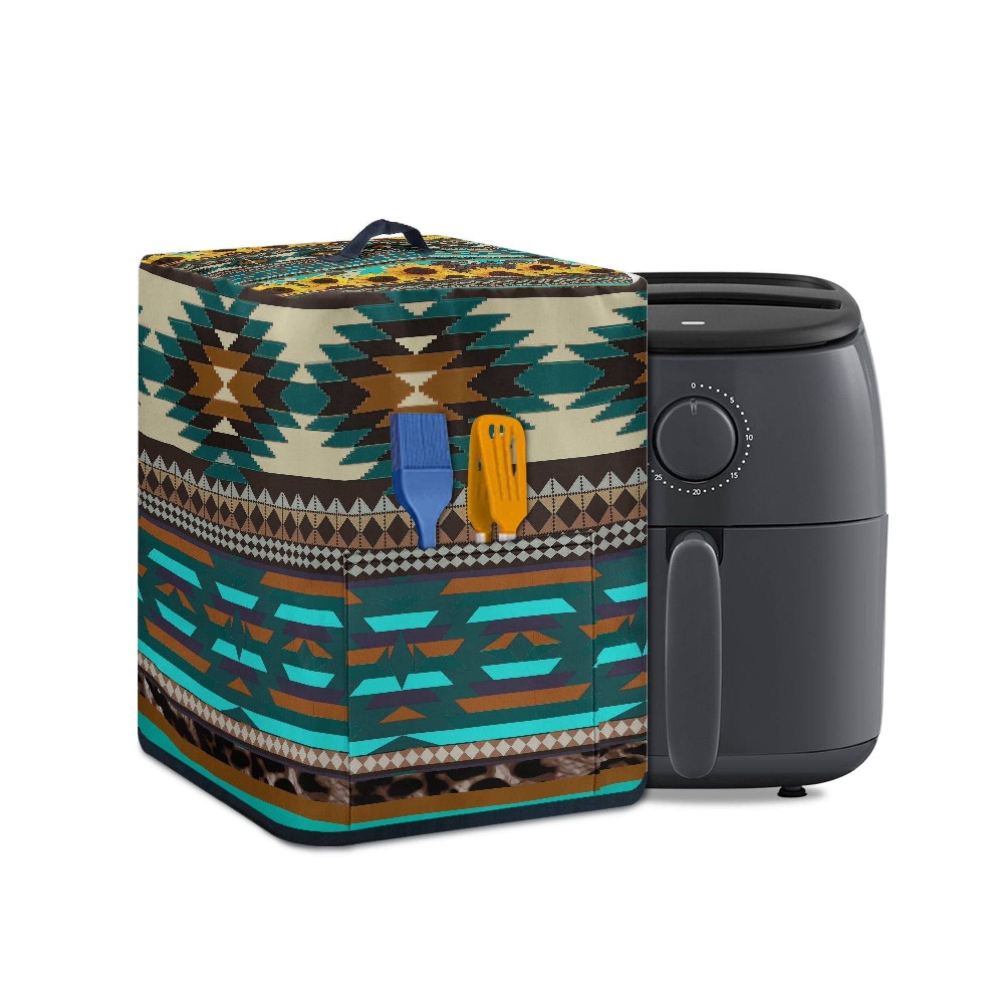 ZUXONGSY Aztec Ethnic Air Fryer Cover Fashion Kitchen Appliance Dust ...