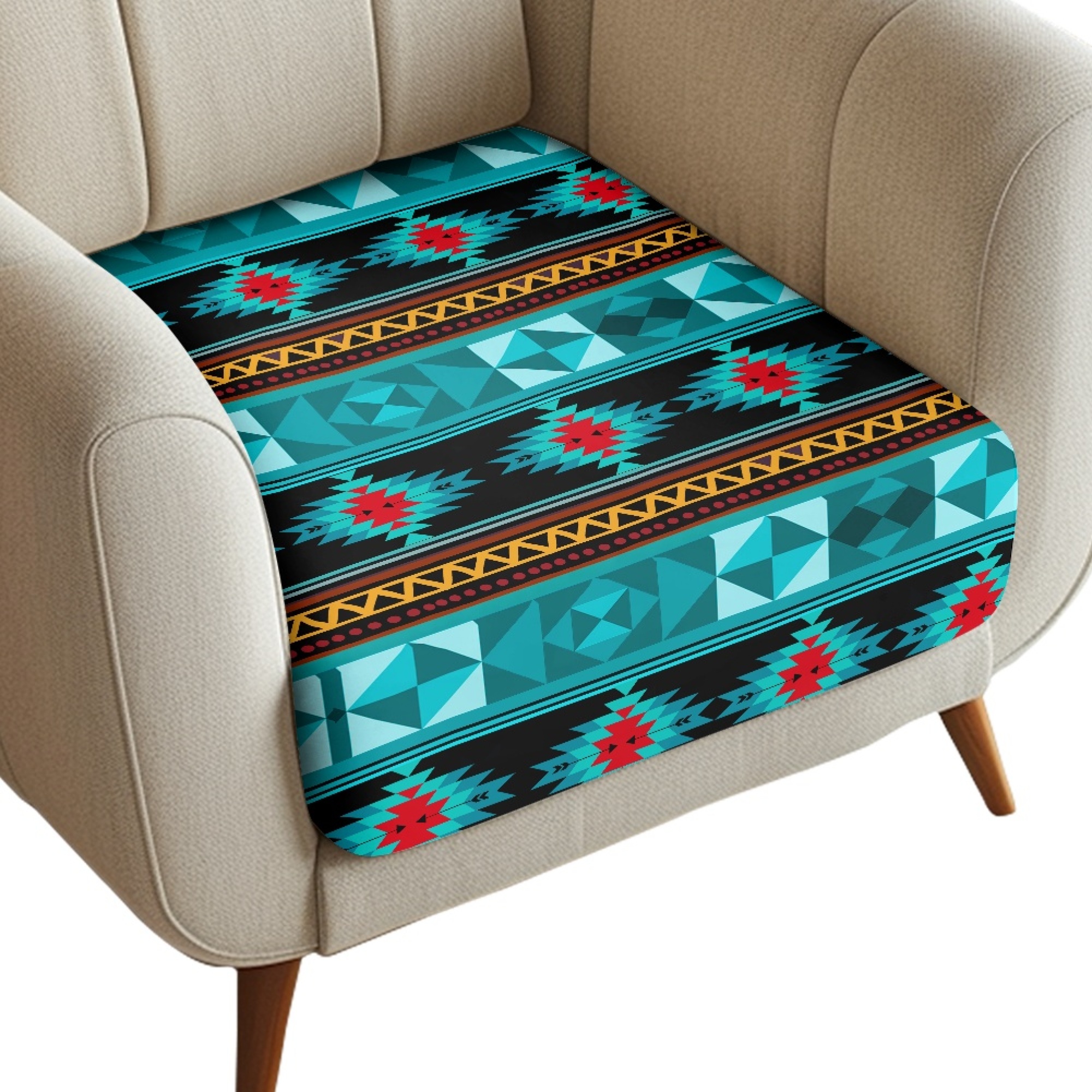 ZUXONGSY Aztec Tribal Sofa Cushion Covers Outdoor Cushion Protector ...