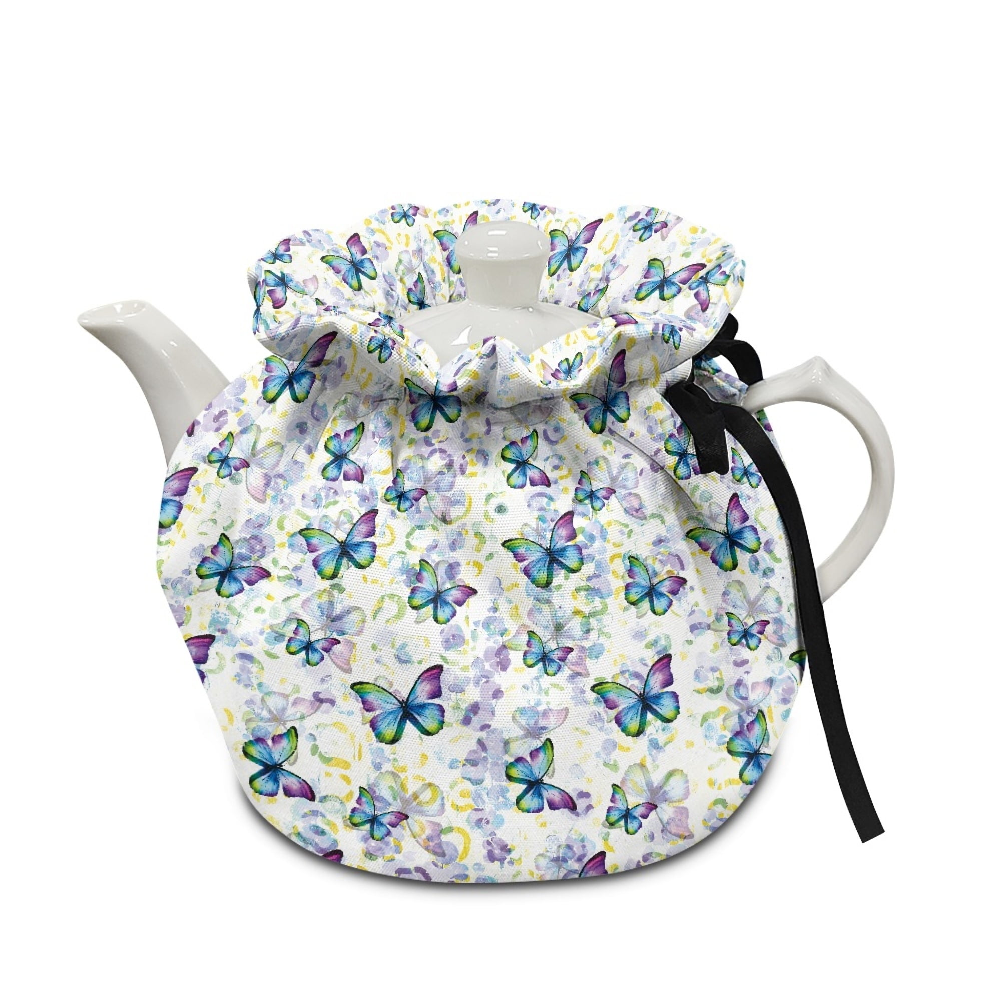 ZUXONGSY Blue Butterfly Tea Cozy for Teapot Tea Cosy for Teapot with ...