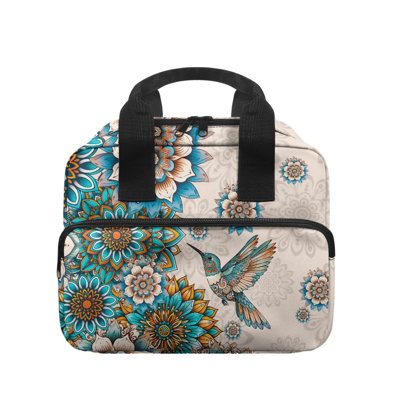 ZUXONGSY Boho Mandala Hummingbird Print Bible Cover for Women Men Large ...