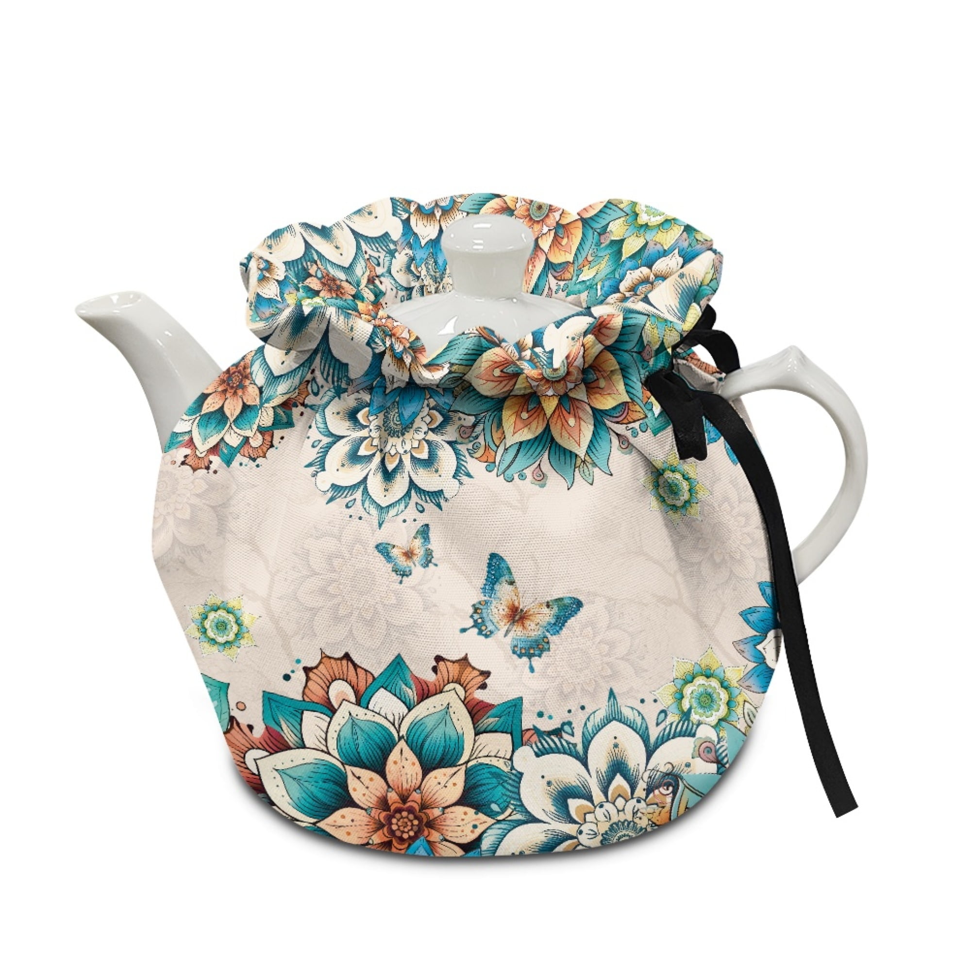 ZUXONGSY Boho Mandala Teapot Cover Kitchen Tea Pot Dust Cover with ...