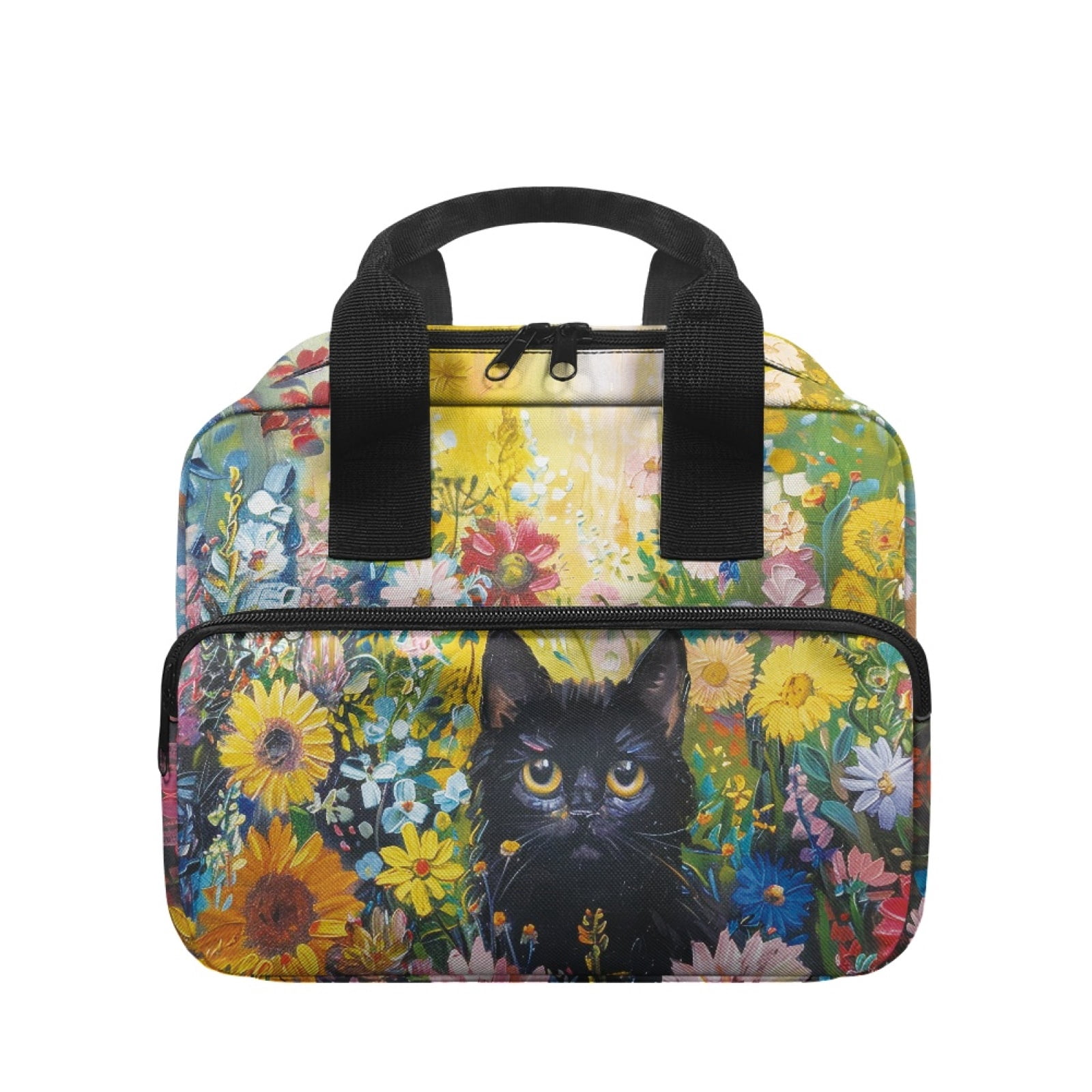 ZUXONGSY Cat Sunflower Daisy Print Bible Cover Case for Women Oil ...