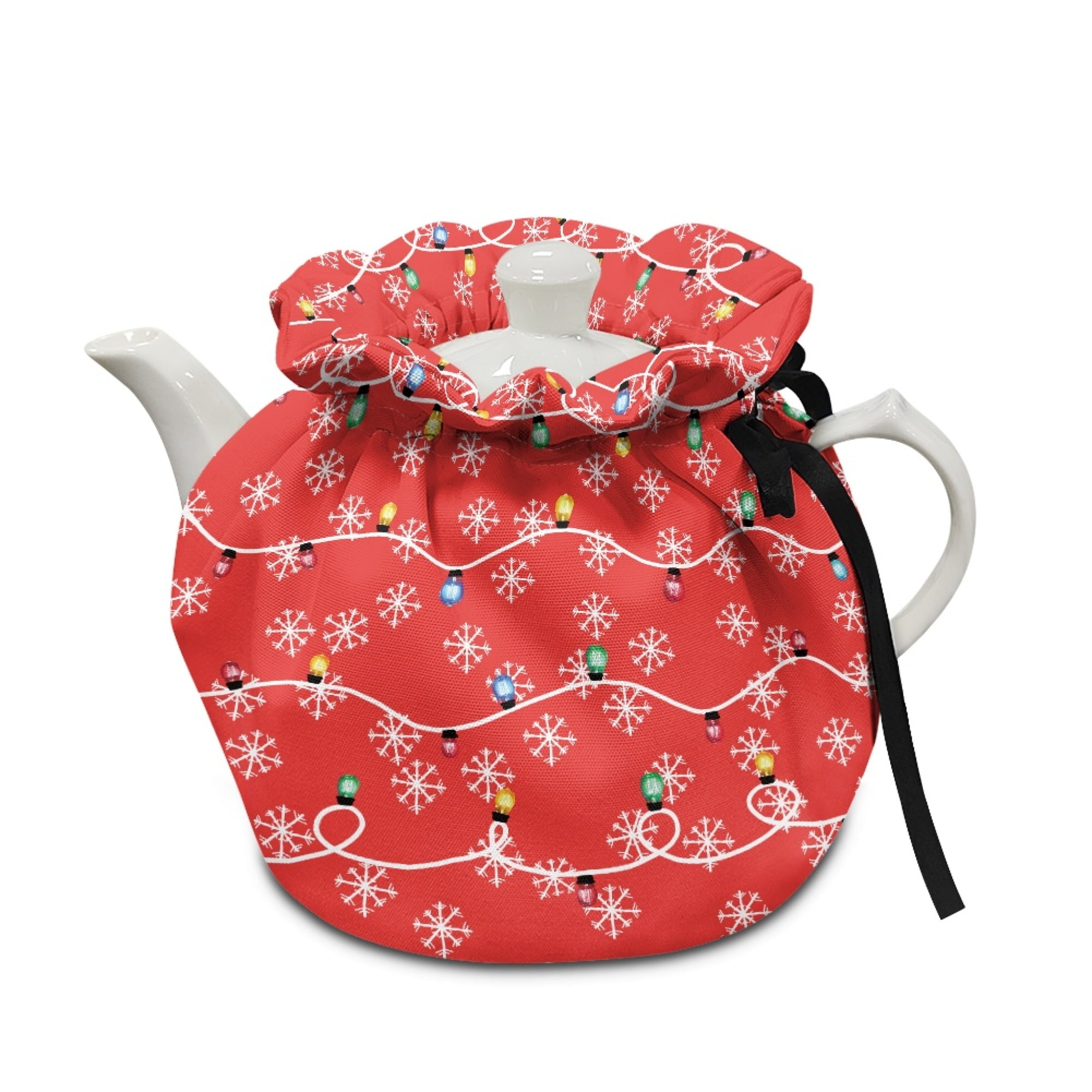 ZUXONGSY Christmas Colored Lights Teapot Cover Tea Pot Cosy with ...