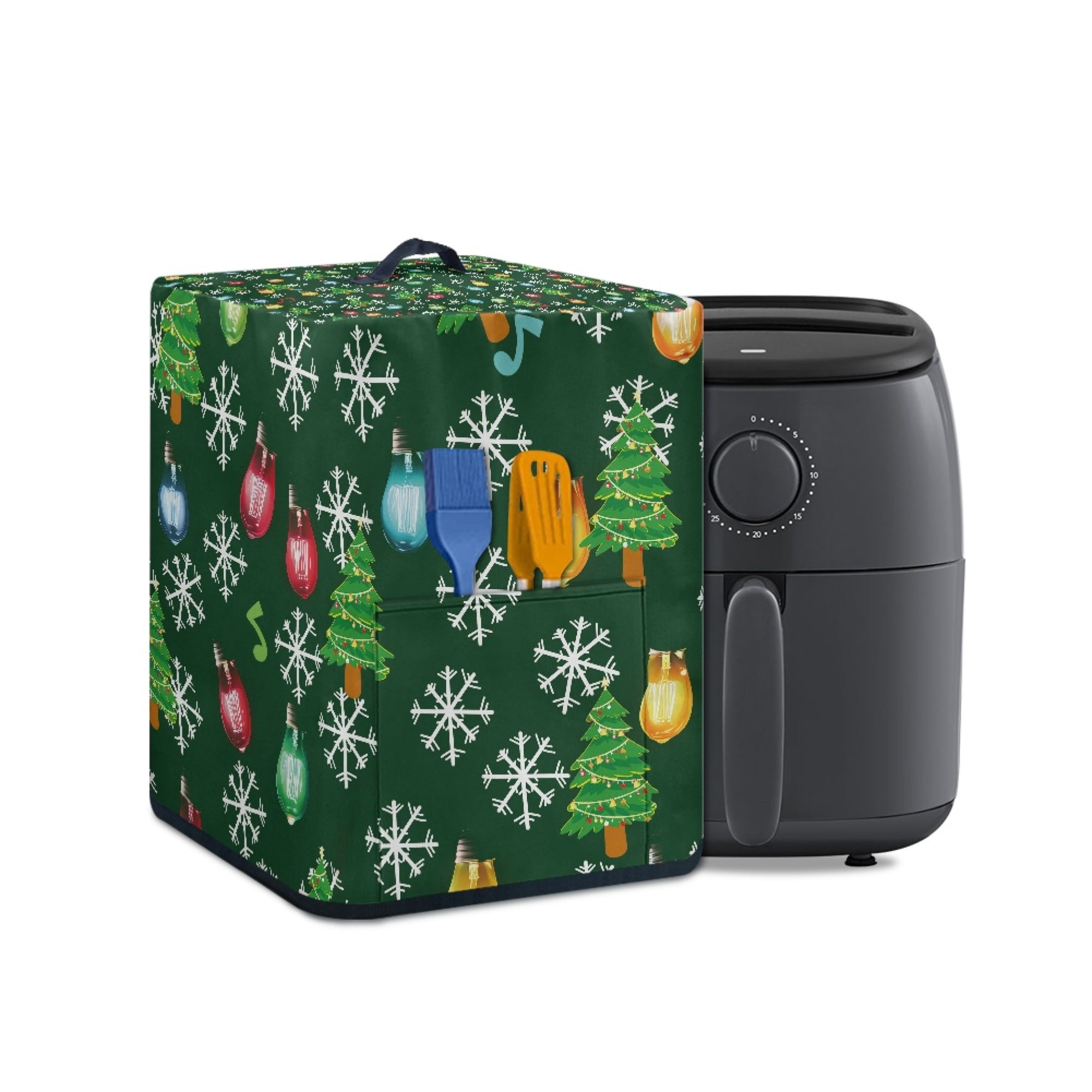 ZUXONGSY Christmas Tree Air Fryer Dust Cover Toaster Dust Cover with ...