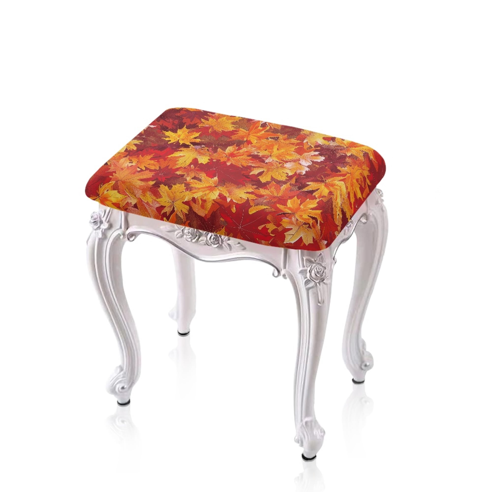 ZUXONGSY Fall Thanksgiving Stool Covers Rectangle 2 Pcs Saddle Stool ...